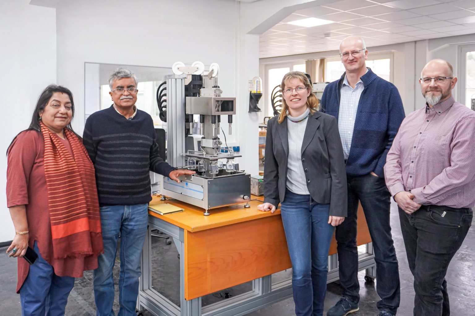 Orbit Research Associates from India pays a visit to PSL